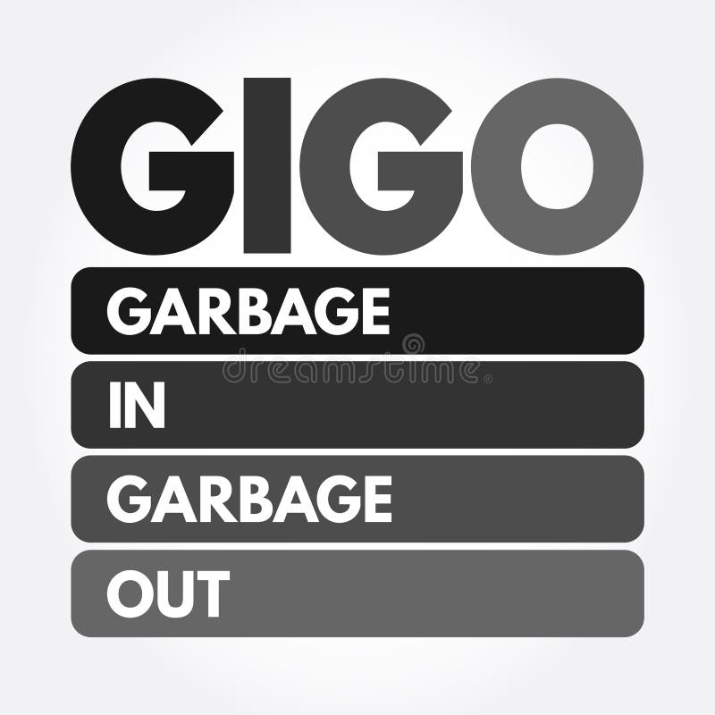 Gigo Garbage Stock Illustrations – 22 Gigo Garbage Stock Illustrations ...