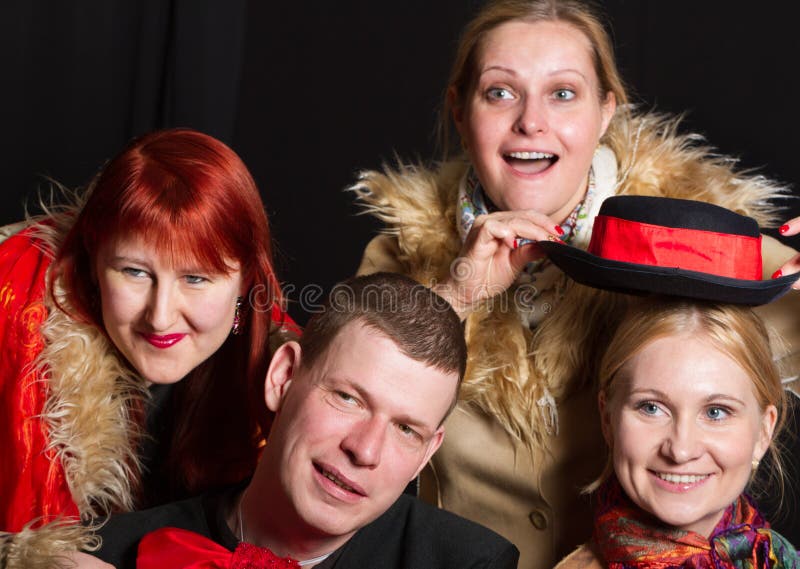 Gigolo Macho Guy in Undershirt Smiling Stock Image - Image of beauty ...