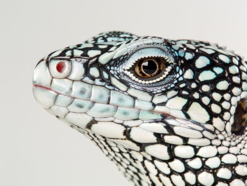 Gila Spotted Whiptail Lizard Stands Alert Showcasing Its Unique Spotted ...