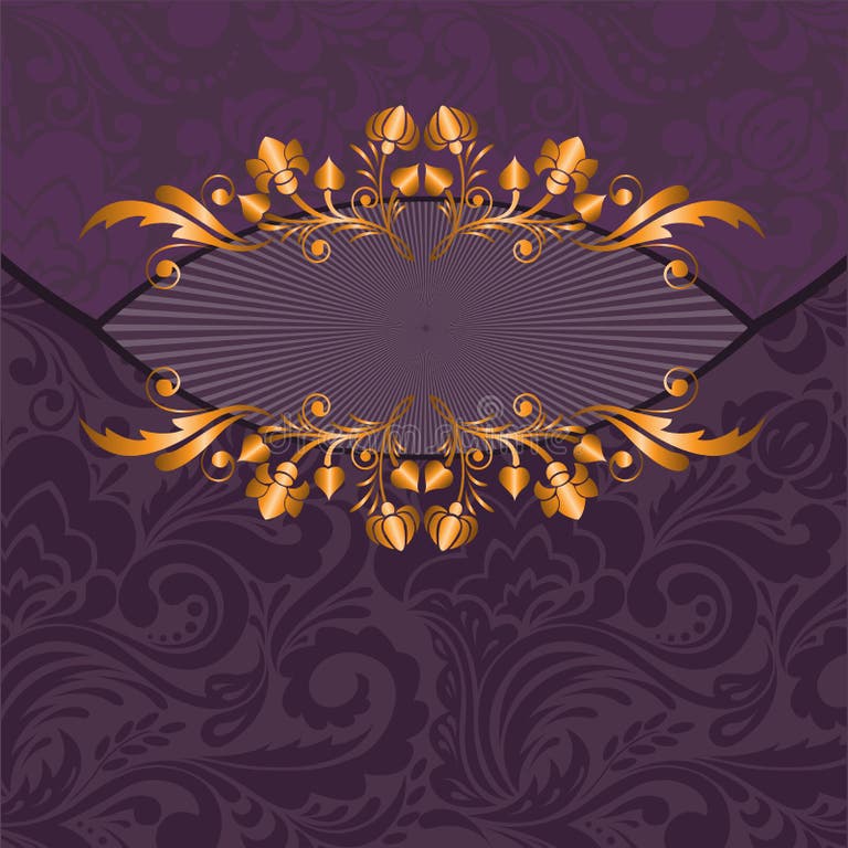 Purple Brocade Stock Illustrations – 490 Purple Brocade Stock ...