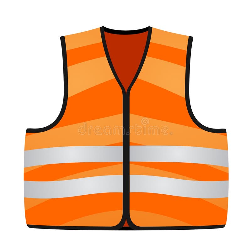 Gilet jaune illustration de vecteur. Illustration du jupe - 25867613