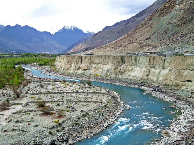Gilgit River Near Shandur Pass, Pakistan Stock Photo - Image of gorge ...