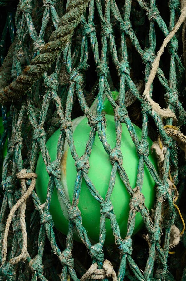 Gill Nets Close stock photo. Image of commercial, tangle - 22040336