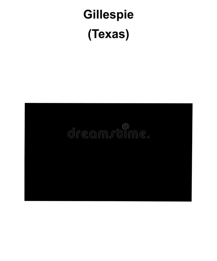 Gillespie Outline Stock Illustrations – 5 Gillespie Outline Stock ...