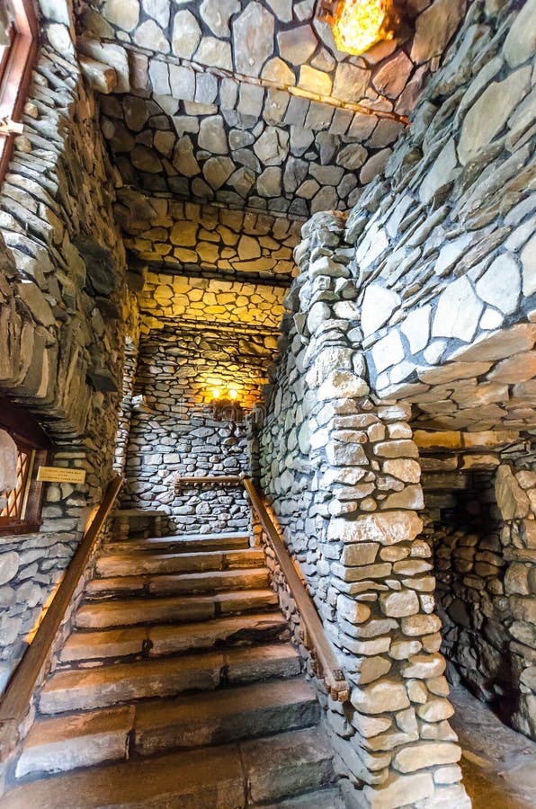 Stairs in castle stock image. Image of latvia, carpet - 10556697