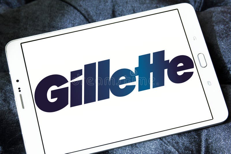 Gillette logo editorial image. Image of famous, chanel - 97193265