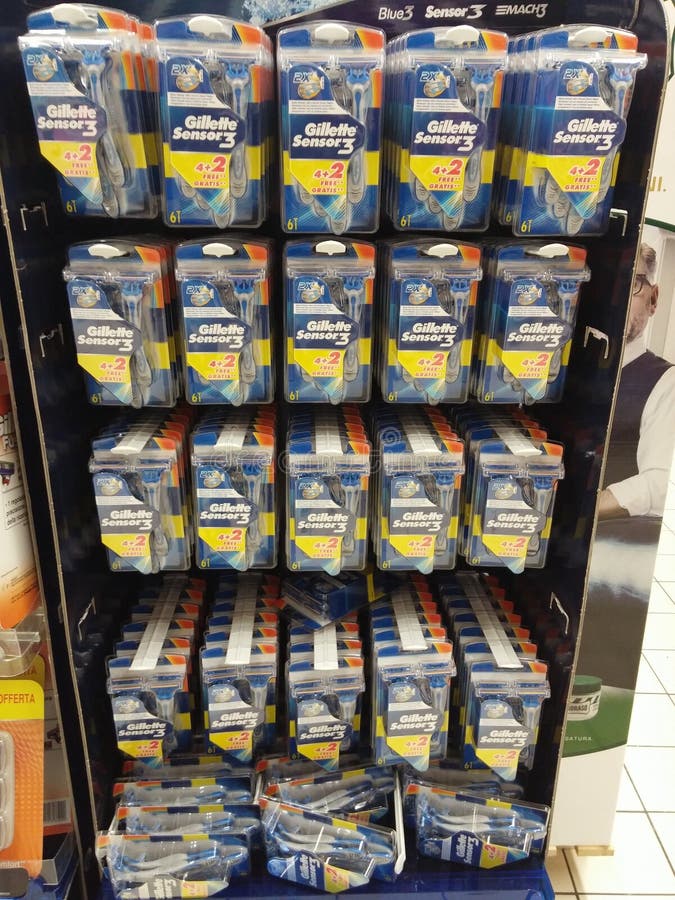 Gillette editorial photo. Image of shelve, brave, modern - 49968751