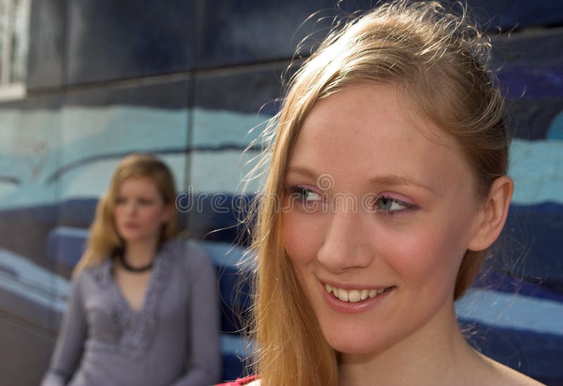 Gilrs stock photo. Image of street, woman, lady, girls - 1307402