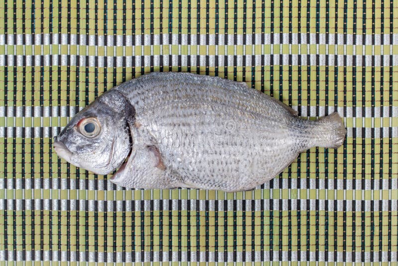 Gilt-head bream fish stock image. Image of dinner, ingredient - 182581145