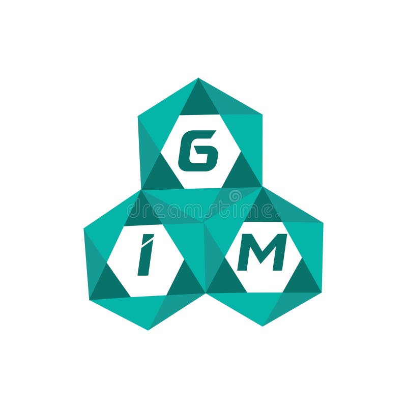 Gim Creative Initials Letter Logo Stock Illustrations – 9 Gim Creative ...