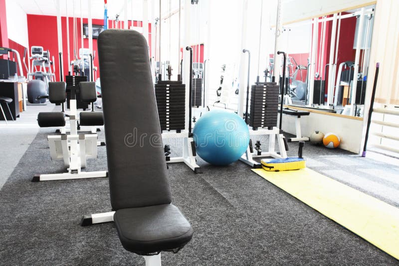 Gim hall stock image. Image of treadmill, sport, healthcare - 29628991