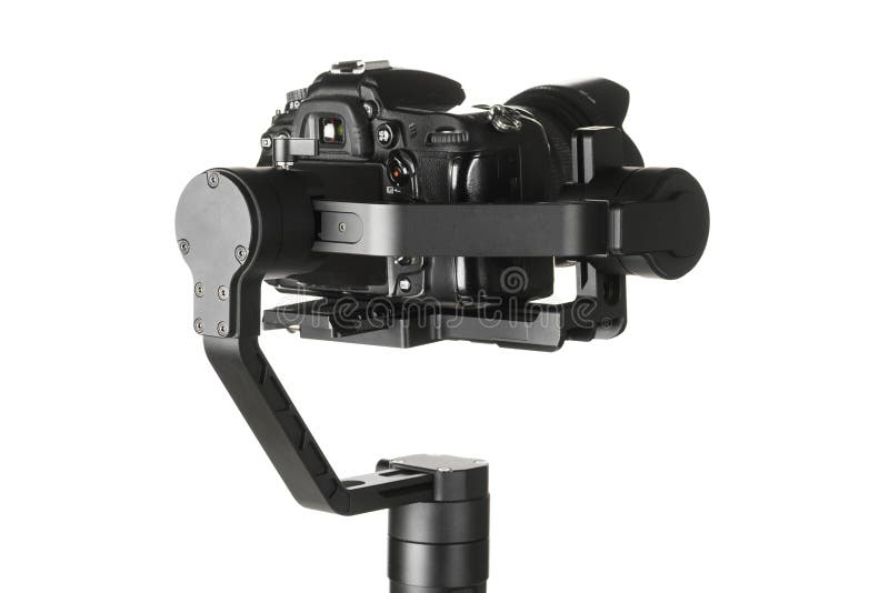 Gimbal Stabilizer with Camera Stock Photo - Image of gimbal, modern ...