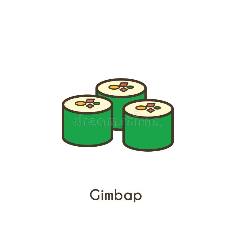 Gimbap Stock Illustrations – 186 Gimbap Stock Illustrations, Vectors ...