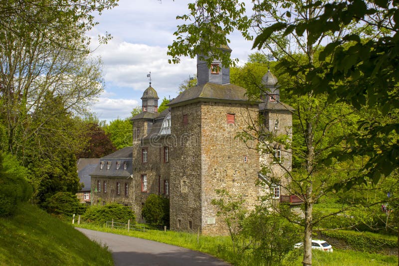 Gimborn Castle, Bergisches Land Stock Image - Image of germany ...