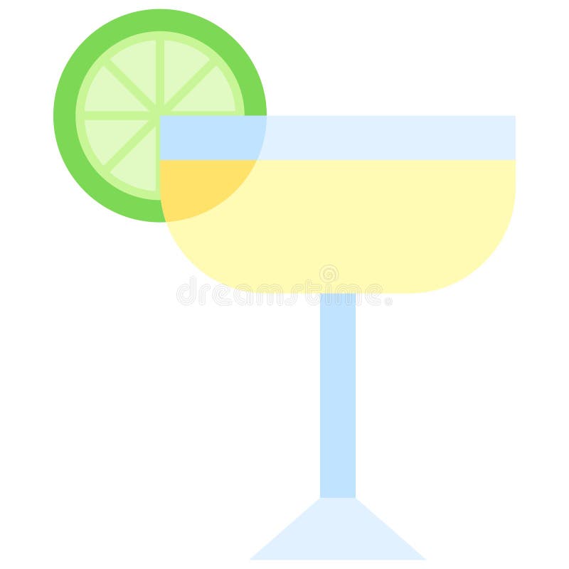 Gimlet Cocktail Icon, Alcoholic Mixed Drink Vector Stock Vector ...