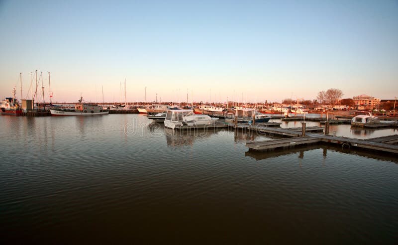 Gimli Marina on Lake Winnipeg Stock Image - Image of spot, digital ...