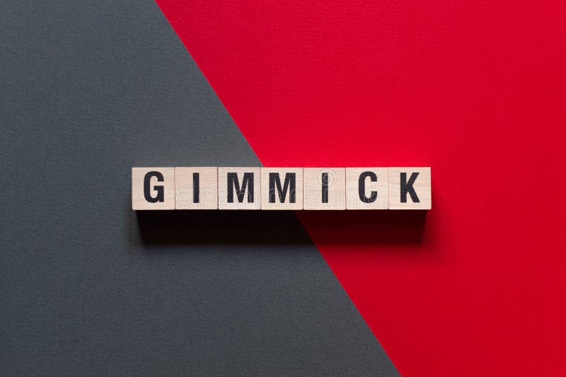 Gimmick stock photo. Image of gimmic, print, text, trick - 269842772