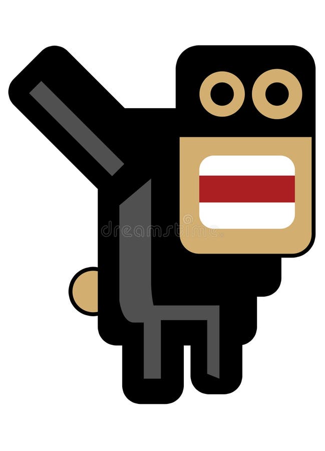 Blockhead Gimp Ilustrações, Vetores E Clipart De Stock – (1 Stock ...