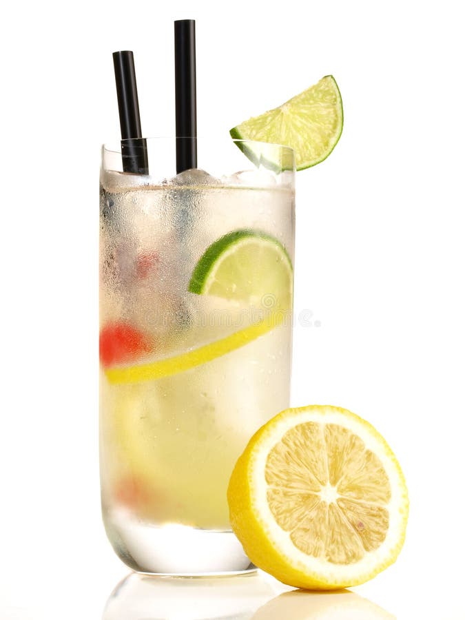 Gin Fizz stock image. Image of isolated, path, objects - 3446377