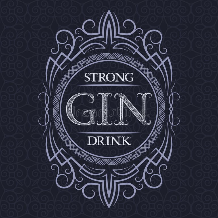Gin Label Stock Illustrations – 3,028 Gin Label Stock Illustrations ...