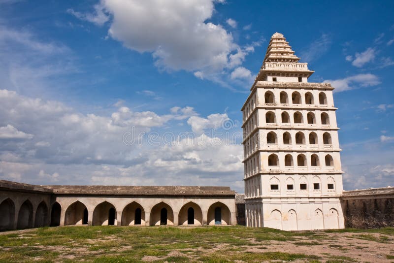 Gingee Fort stock photo. Image of castle, medieval, palace - 11301016