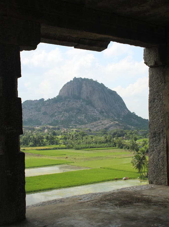 Gingee Fort with Steps and Rocks Stock Image - Image of indian, hind ...