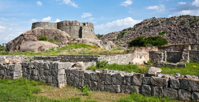 Gingee Fort Ruins Stock Photos - Image: 11061983