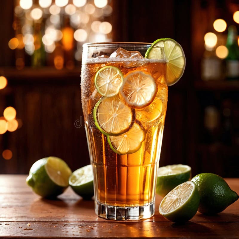 Ginger Ale, Refreshing Cold Carbonated Soft Drink Stock Illustration ...