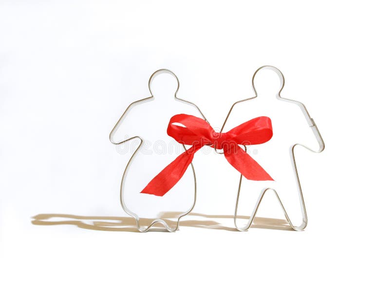 Ginger bread couple stock photo. Image of bread, silver - 1931468