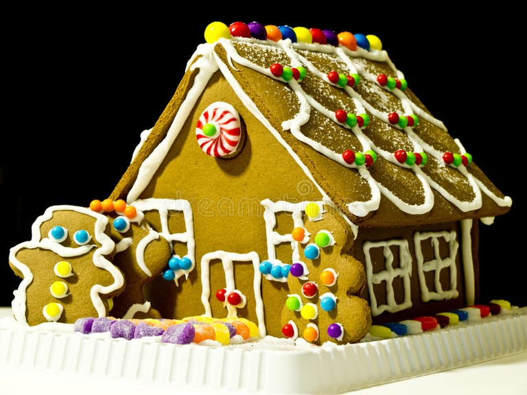 Ginger Bread House stock image. Image of holiday, home - 22576107