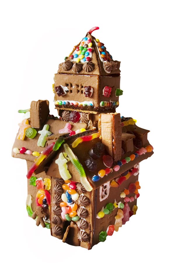 Ginger Bread House stock image. Image of flat, creative - 514639