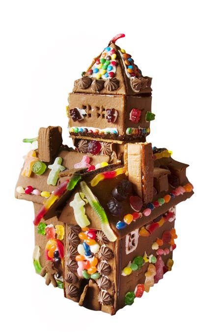 Ginger Bread House stock image. Image of flat, creative - 514639