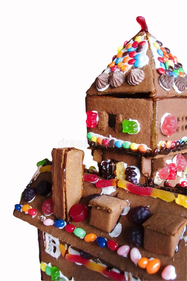 Ginger Bread House stock image. Image of large, estate - 514667