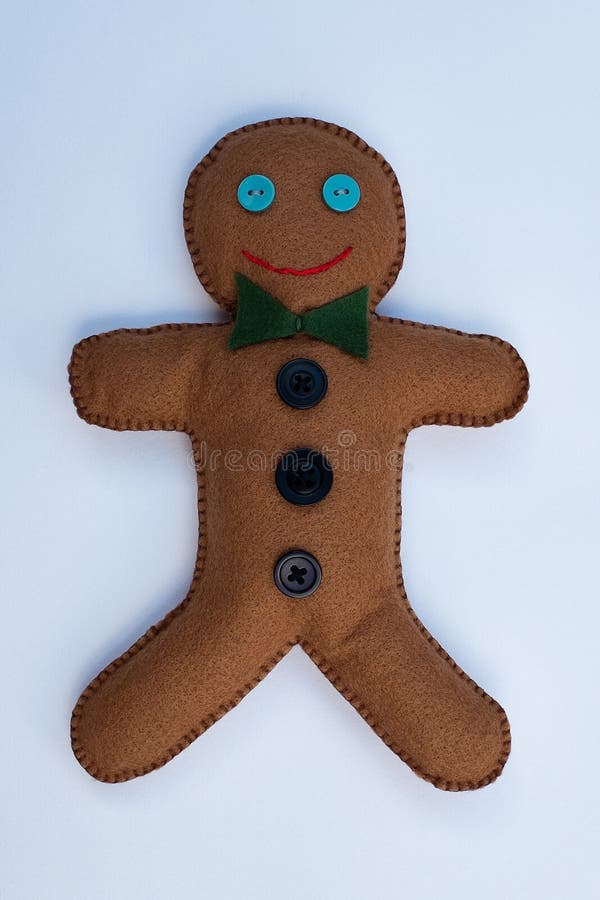 Ginger bread man stock photo. Image of brown, buttons - 37980540