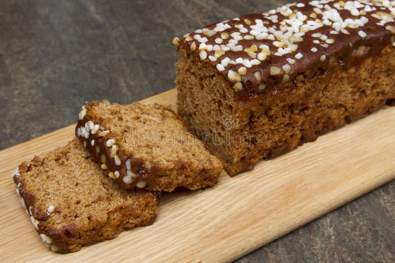 Ginger cake stock photo. Image of german, fresh, loaf - 64389128