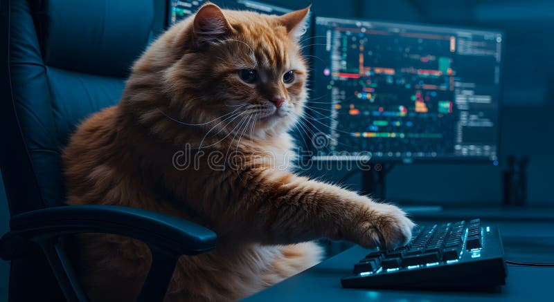 Funny Animal Programmer Stock Illustrations – 458 Funny Animal ...