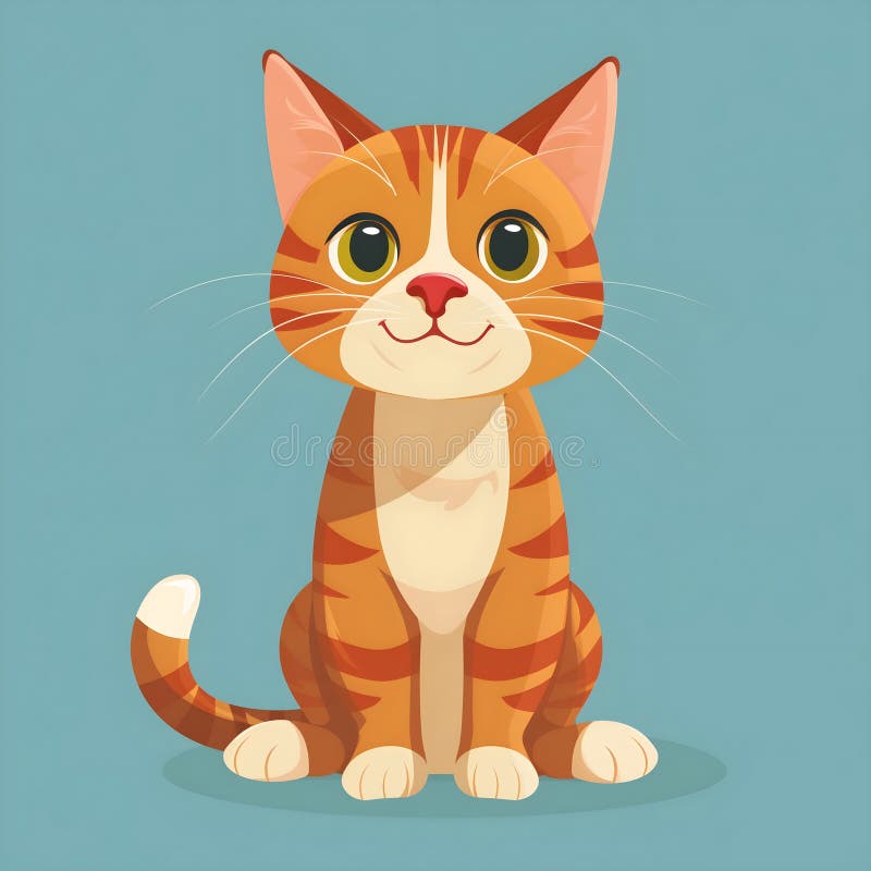 Gignger Cat Stock Illustrations – 2 Gignger Cat Stock Illustrations ...