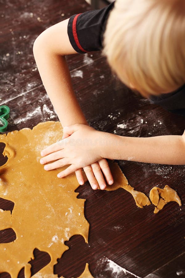 Ginger cookies stock photo. Image of hands, christmas - 78146764
