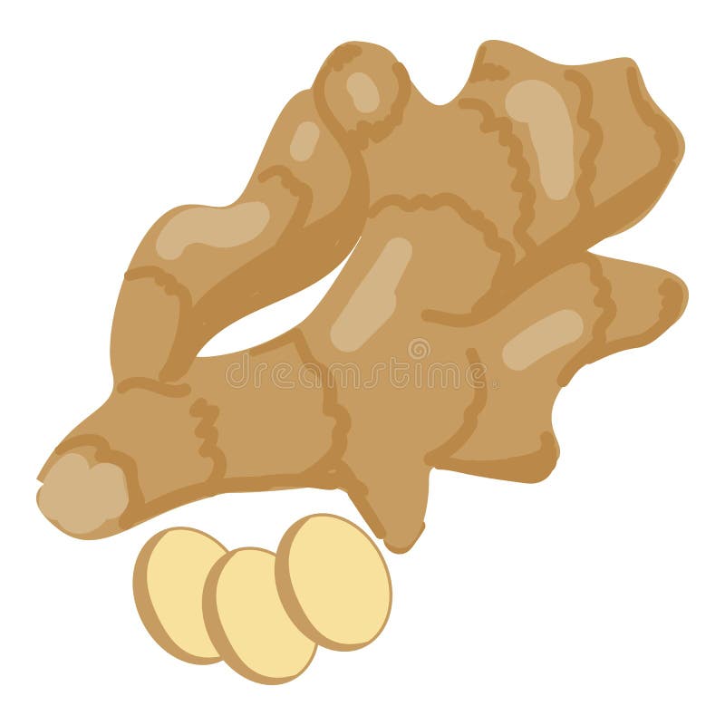 Ginger Icon Cartoon Vector. Mulled Wine Stock Vector - Illustration of ...