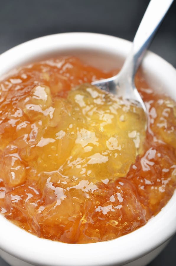 Ginger Jam Bowl stock photo. Image of ginger, sweet - 218835690