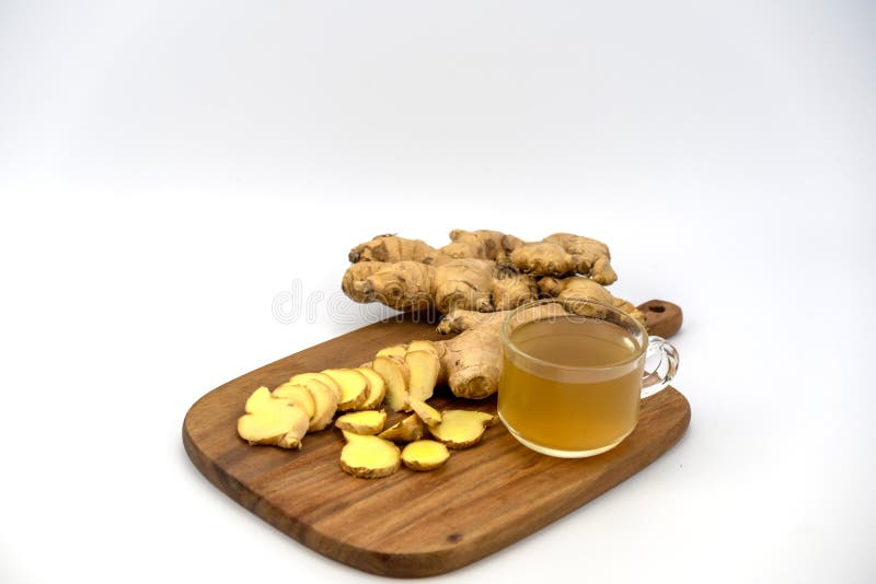 Ginger juice stock image. Image of glass, natural, beverage - 178676545