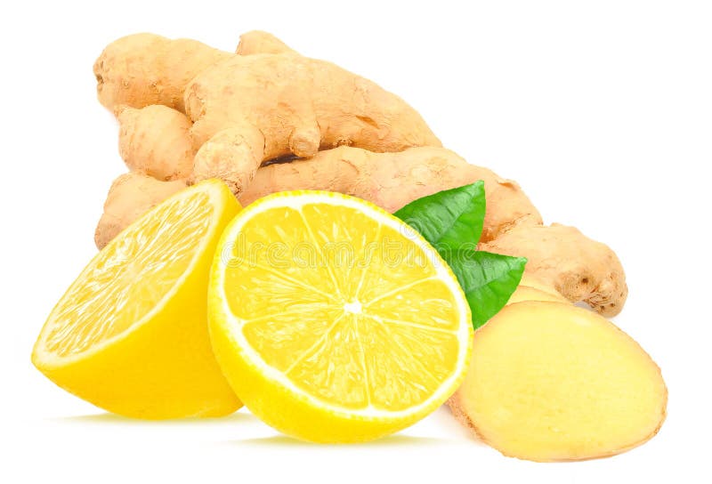 Ginger and lemon stock photo. Image of root, condiment - 65245950