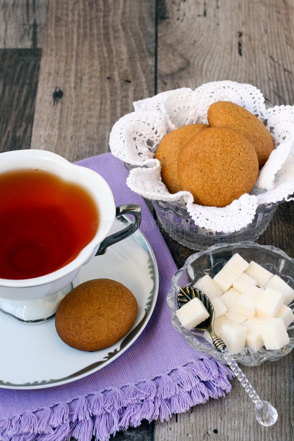 Ginger Nuts, Ginger Biscuits, Stock Photo - Image of dessert, biscuits ...