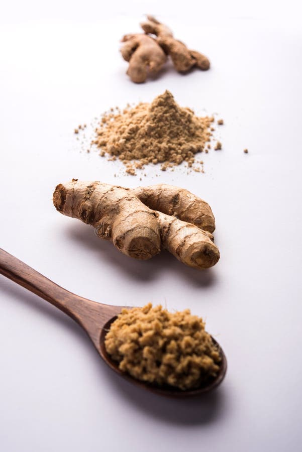 Ginger Paste / Puree or Powder / Sunth / Sonth, Selective Focus Stock ...