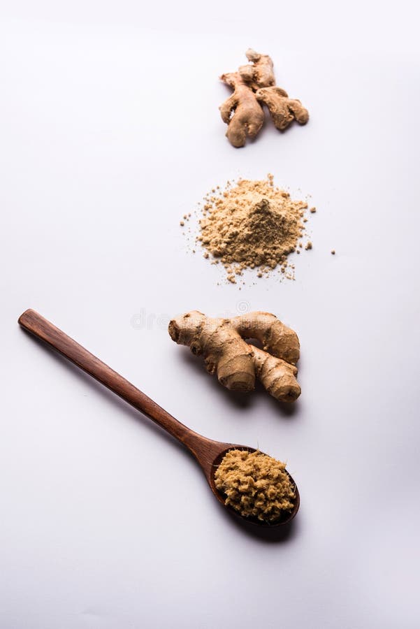 Ginger Paste / Puree or Powder / Sunth / Sonth, Selective Focus Stock ...