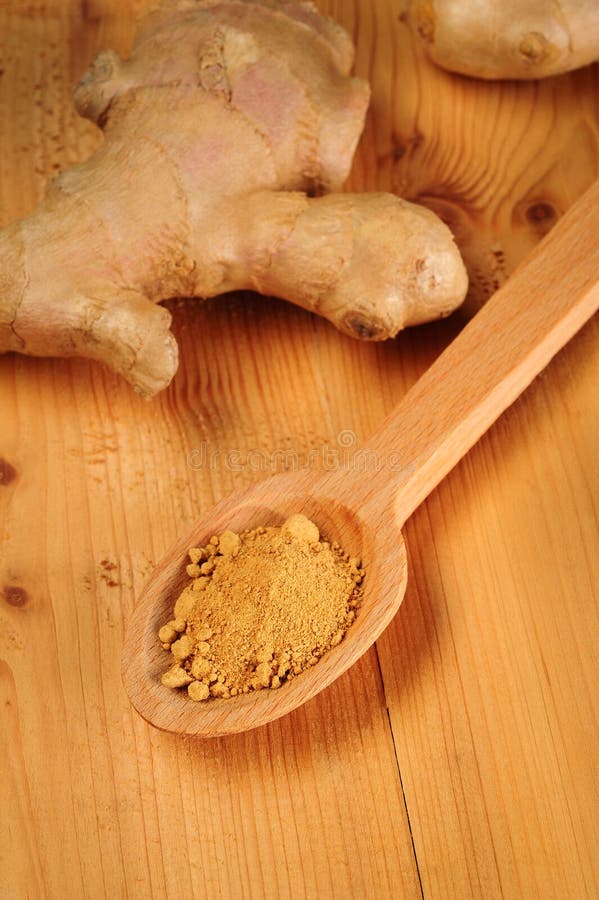 Ginger stock image. Image of spoon, ginger, powdered - 67542755