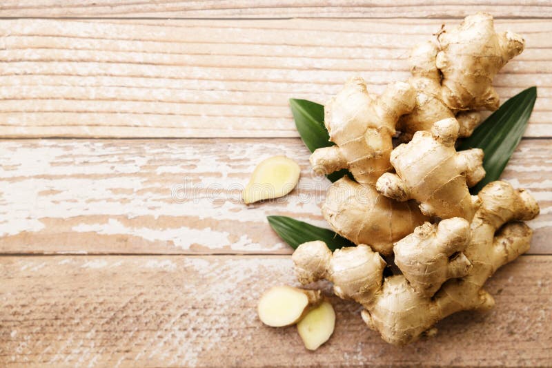 Ginger Tea with Ginger Root and Ginger Slices Stock Image - Image of ...