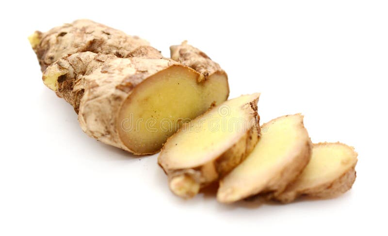 Ginger sliced and fresh. stock image. Image of fresh - 188234093