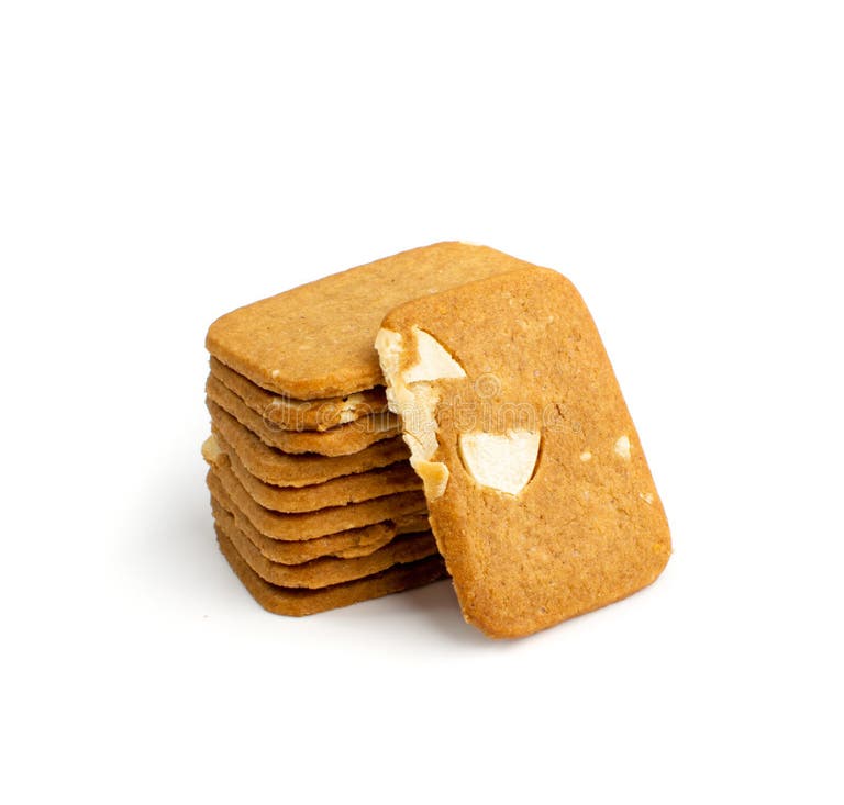 Ginger Snap Isolated, Rectangular Ginger Nut, Biscuit Square Cookies ...
