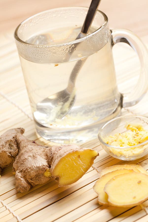 Ginger tea stock image. Image of organic, rhizome, herbal - 15737675